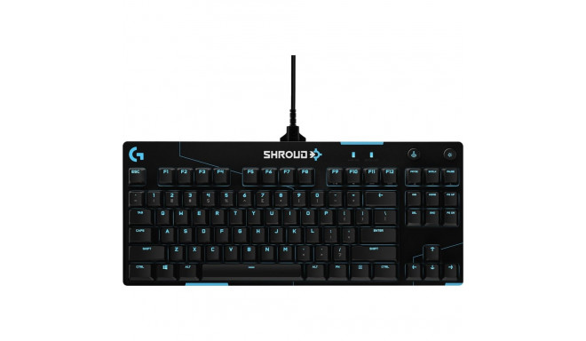 Logitech G PRO X Shroud Keyboard Black - Klaviatuurid - Photopoint