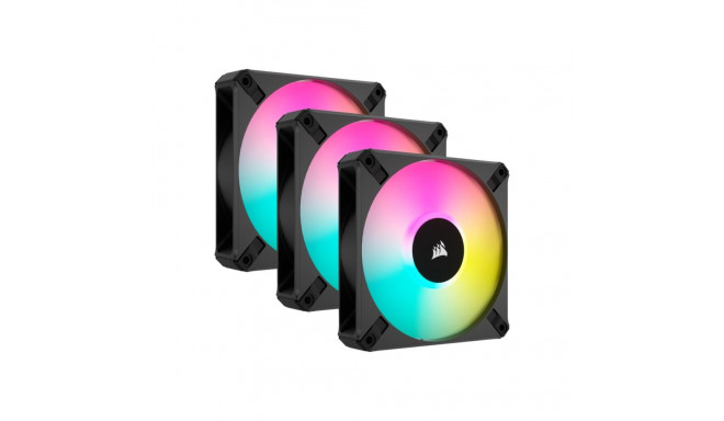 Corsair | 120mm PWM Triple Fan Kit | iCUE AF120 RGB ELITE | Case Fan ...