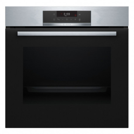 BOSCH Oven HBA171BS1S, Width 60 cm, A, PyroClean, 7 heating modes, LED ...