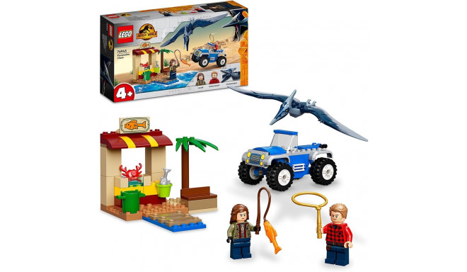 LEGO 76943 Jurassic World Pteranodon Hunt Construction Toy (Set with ...