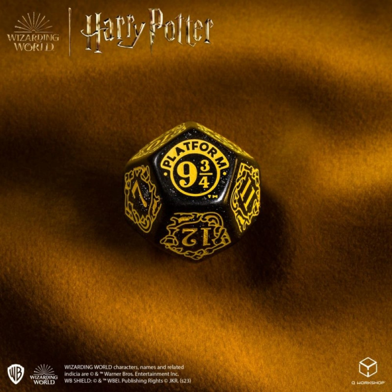 Harry Potter Hufflepuff Modern Dice Set (Black Sp.) - Muud tarvikud ...