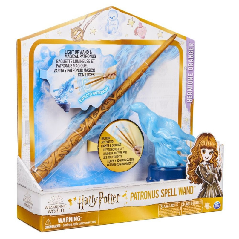 Wizarding World Harry Potter, 13-inch Hermione Granger Patronus Spell ...