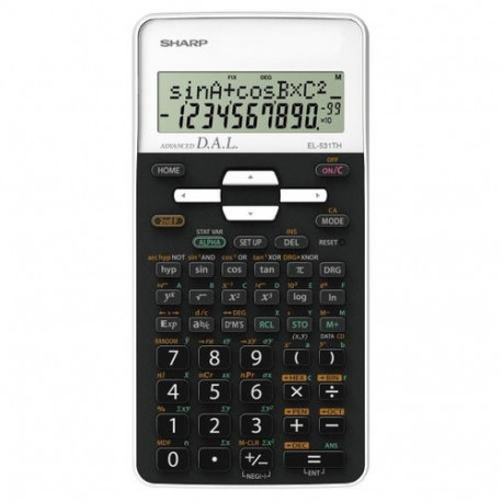 Sharp EL-531TH calculator Pocket Scientific Black, White ...
