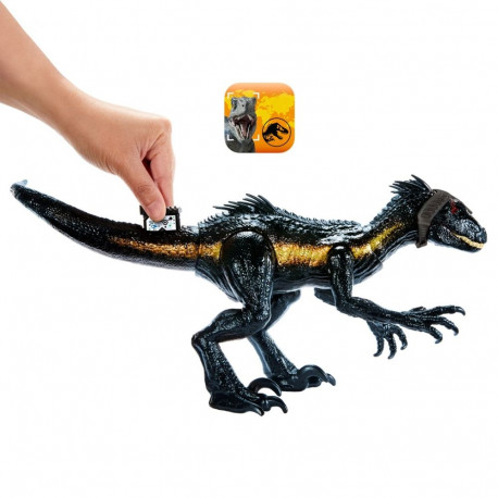Jurassic World Indoraptor superrünnaku dinosauruse action-figuur tulede ...