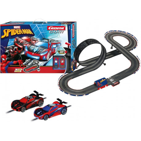 Carrera racing set GO!!! Marvel Spider-Man Racing - Racing tracks ...
