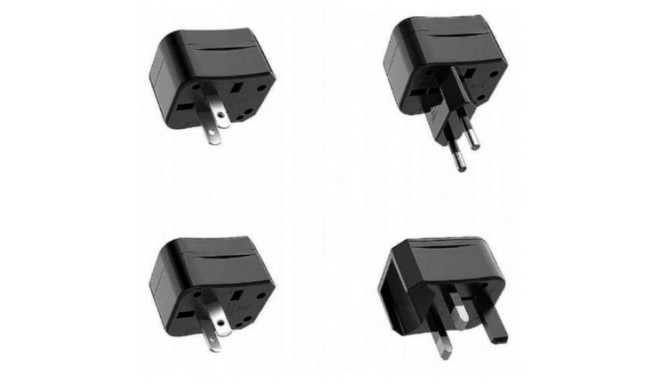 CP TR1 Travel Power Socket 3in1 Multi adapter + Carrying case ...