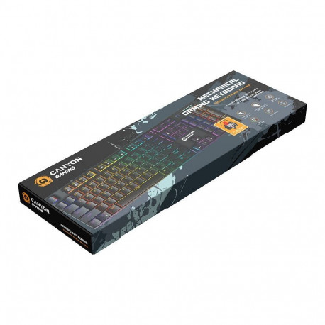 Canyon CANYON keyboard Cometstrike GK-55 EN/RU Wired - Klaviatuurid ...