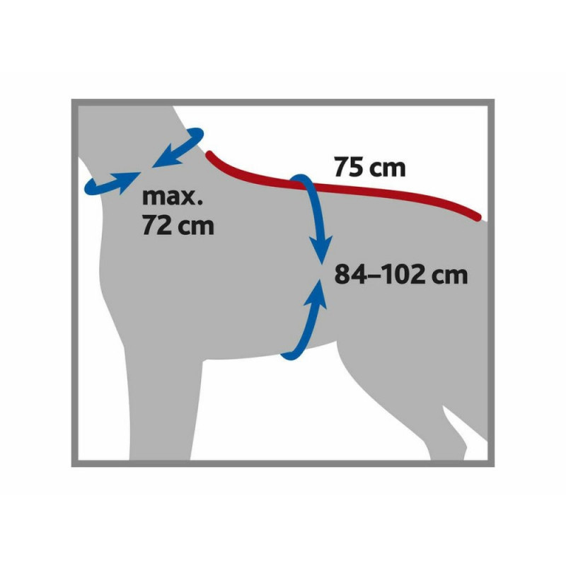 Koera hommikumantel Trixie Hall XL - Koerte riided - Photopoint