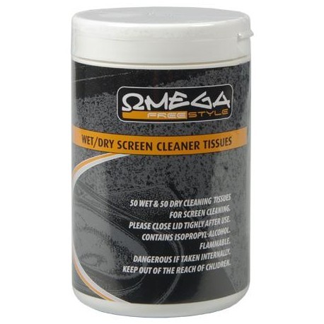 Omega Freestyle FS5835 puhastuslapid märg/kuiv ekraanile ...