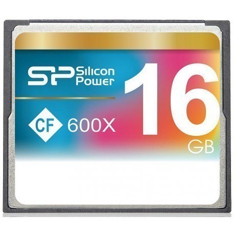 Silicon Power memory card CF 16GB 600x - Memory cards - Nordic Digital