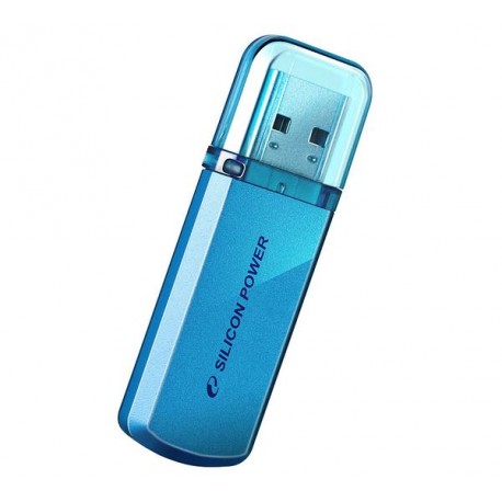 Silicon Power flash drive 4GB Helios 101, blue - USB flash drives ...