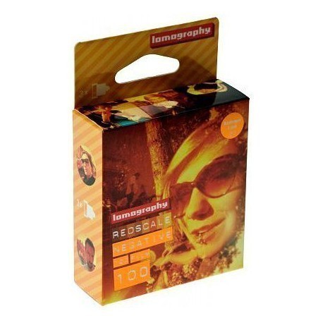 Lomography film 100-120×3 Redscale - Films - Nordic Digital
