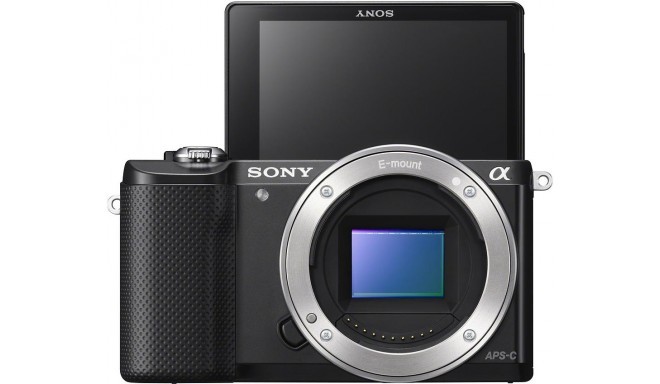 Sony a5000 + 16-50mm Kit, black - Mirrorless cameras - Photopoint