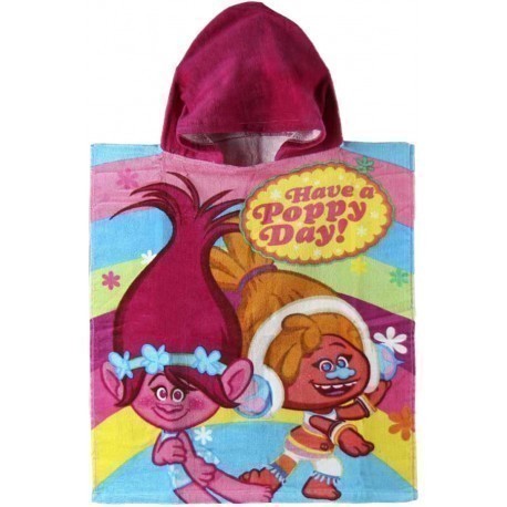 Trolls hooded beach towel - Towels - Photopoint