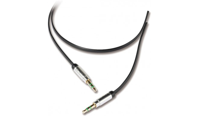 Vivanco cable 3.5mm - 3.5mm 0.5m (35486) - Cables - Nordic Digital