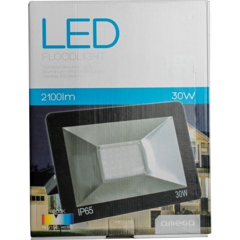 Omega LED floodlight 30W 4200K (43861) - Floodlights - Photopoint