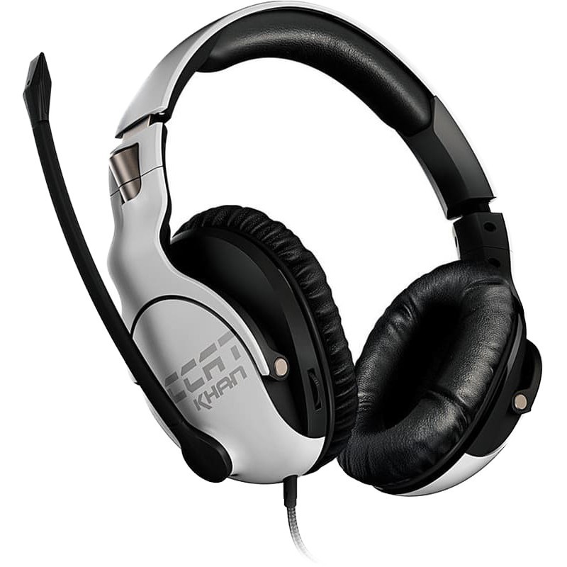 Roccat headset Khan Pro, white (ROC-14-621) - Headphones - Photopoint
