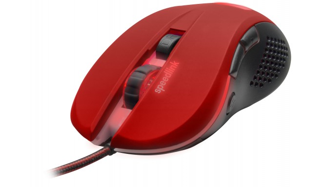 Speedlink mouse Torn, red/black (SL-680008-BKRD) - Mice - Photopoint