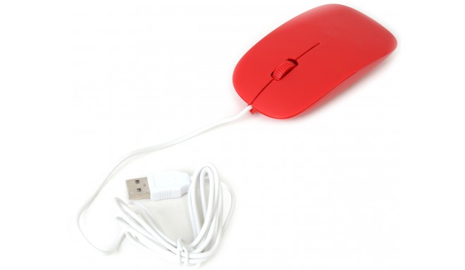 Omega mouse OM-414 Optical, red - Mice - Nordic Digital