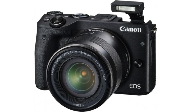 Canon EOS M3 + 18-55 IS STM + Viewfinder Kit - Hübriidkaamerad - Nordic ...