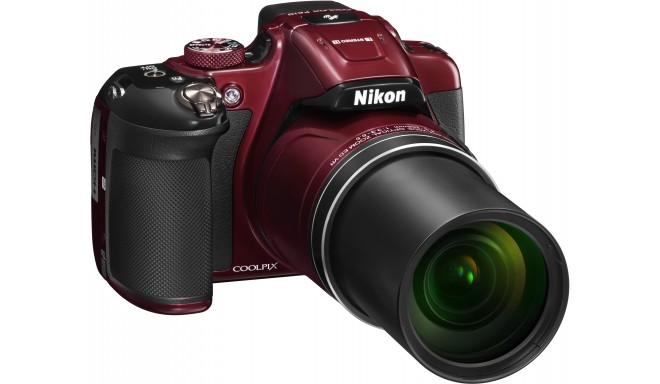 Nikon Coolpix P610, red - Compact cameras - Photopoint