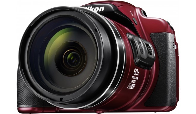 Nikon Coolpix P610, red - Compact cameras - Photopoint