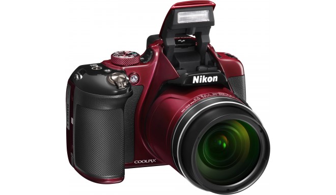 Nikon Coolpix P610, red - Compact cameras - Photopoint