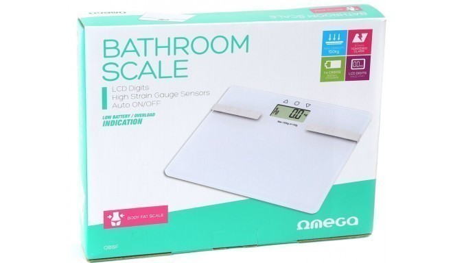 Omega bathroom scale OBSF - Scales - Nordic Digital