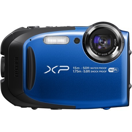 Fujifilm FinePix XP80, blue - Compact cameras - Nordic Digital